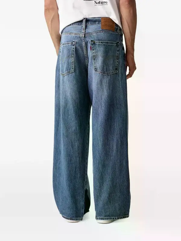LEVI'S Baggy Panelled Wide-leg Jeans