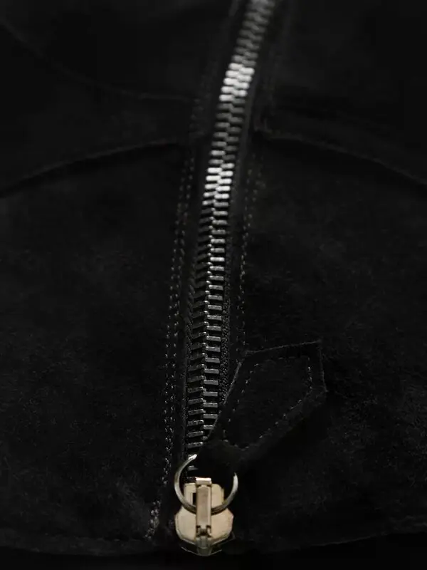 LIDFORT Buckle-strap Suede Ankle Boots