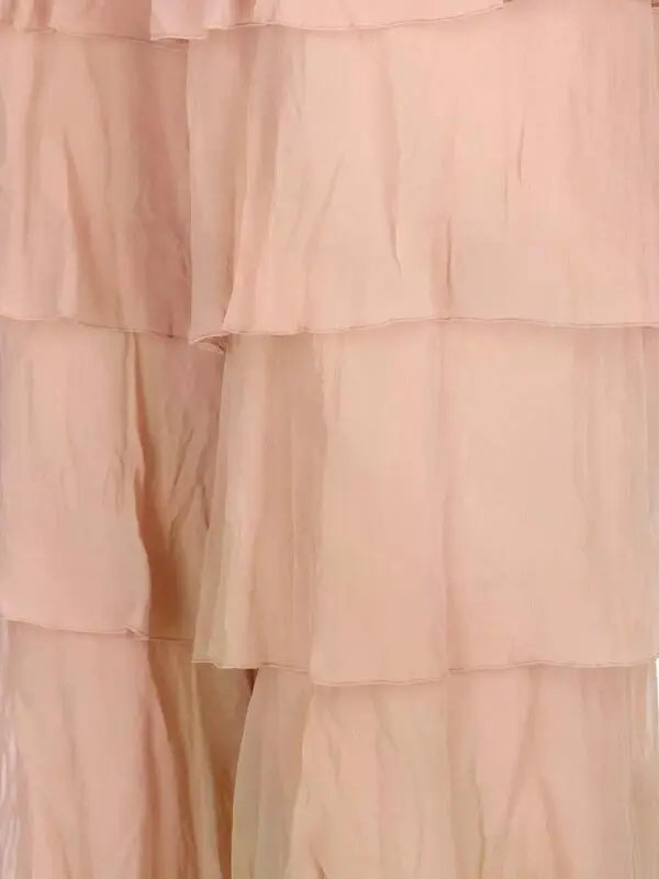 Valentino Garavani Ruffled Tiered Trousers - Pink