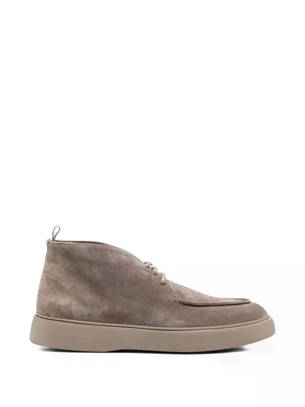 Officine Creative Suede Desert Boots - Grey