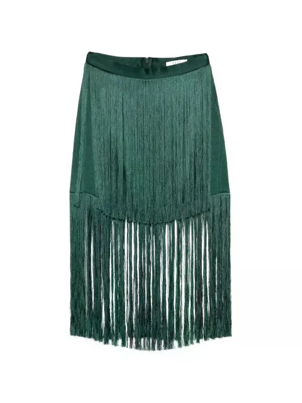 ESSE STUDIOS Cinca Layered Fringe Skirt