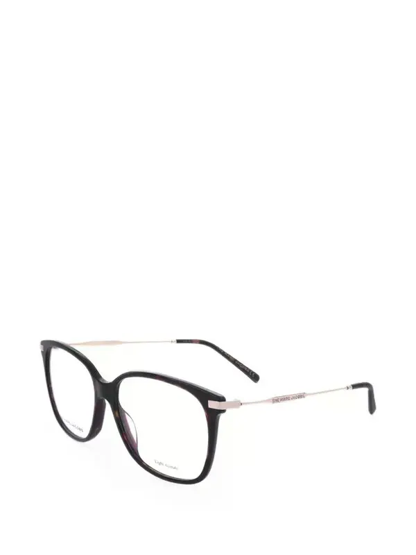 Marc Jacobs Tortoiseshell-effect Square-frame Glasses
