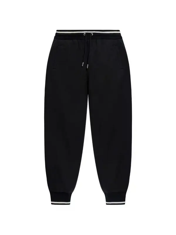 Dolce & Gabbana Cotton Jogging Trousers With Embroidery