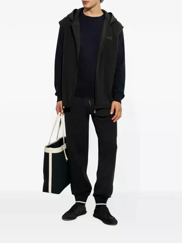 Dolce & Gabbana Cotton Jogging Trousers With Embroidery