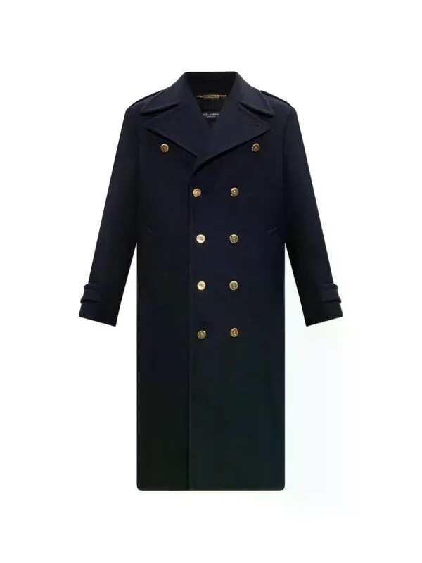 Dolce & Gabbana Double-breasted Wool Coat