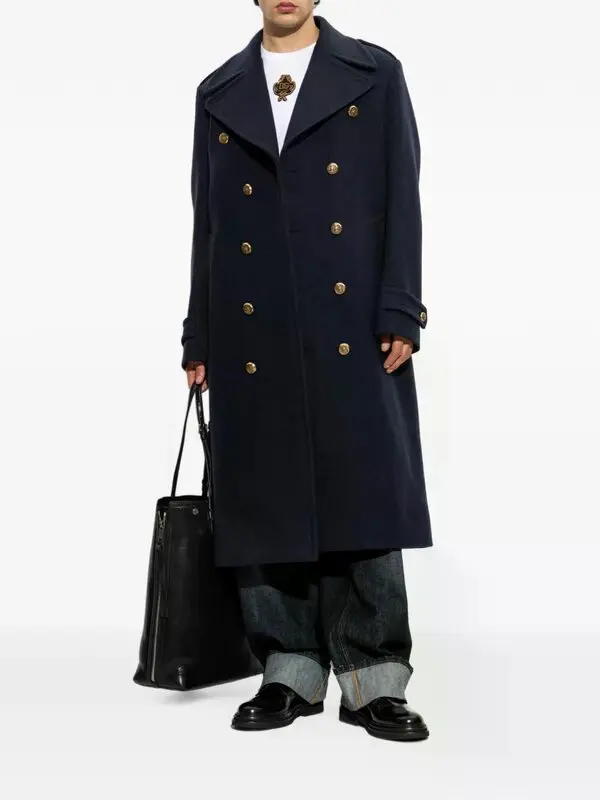 Dolce & Gabbana Double-breasted Wool Coat