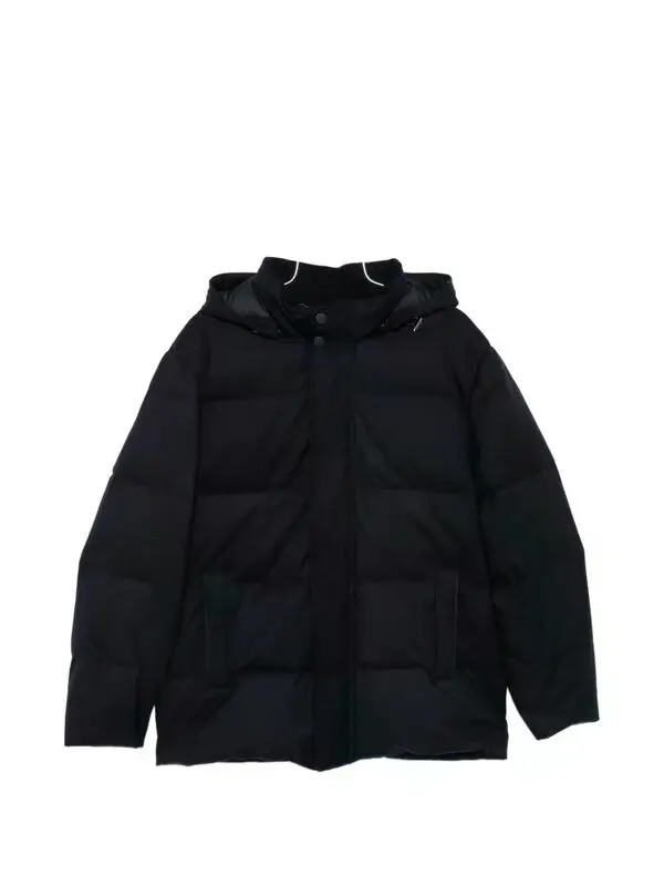 Canali Hooded Padded Jacket