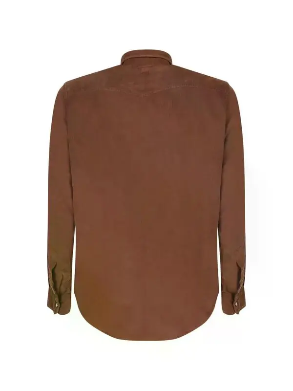 Canali Corduroy Western Shirt