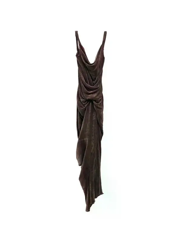Rick Owens Draped Sleeveless Dress