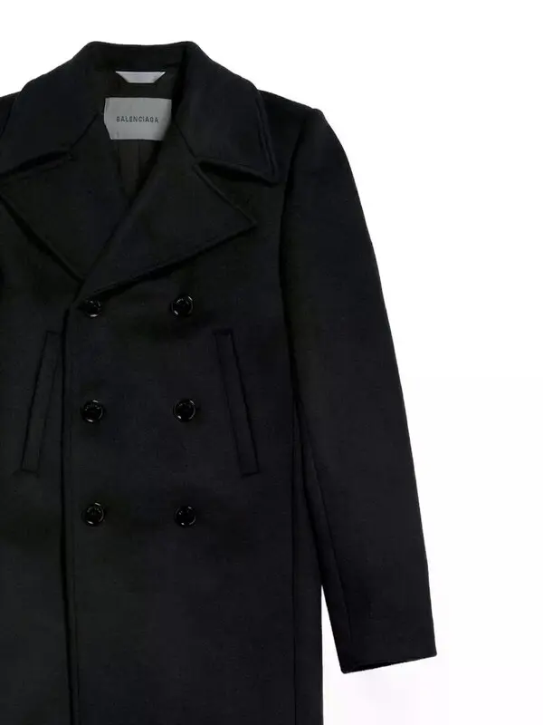 Balenciaga Long Double-faced Coat