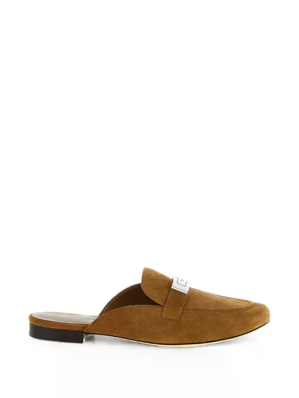 Tory Burch Leelee Loafer Mules - Brown
