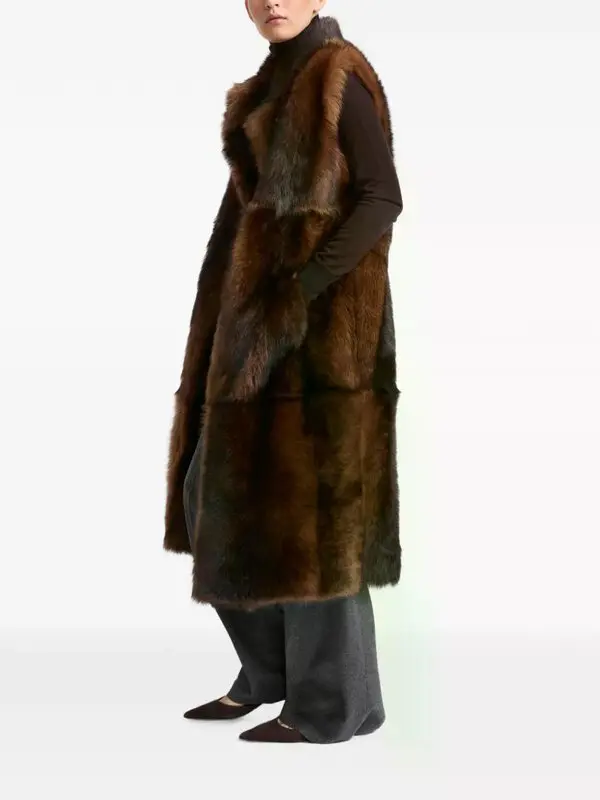 YVES SALOMON Toscana Shearling Gilet
