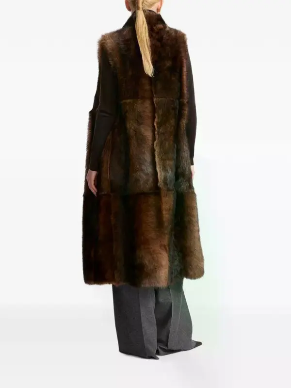 YVES SALOMON Toscana Shearling Gilet