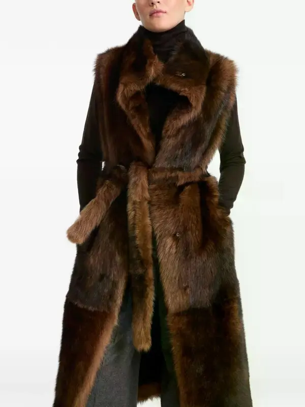 YVES SALOMON Toscana Shearling Gilet
