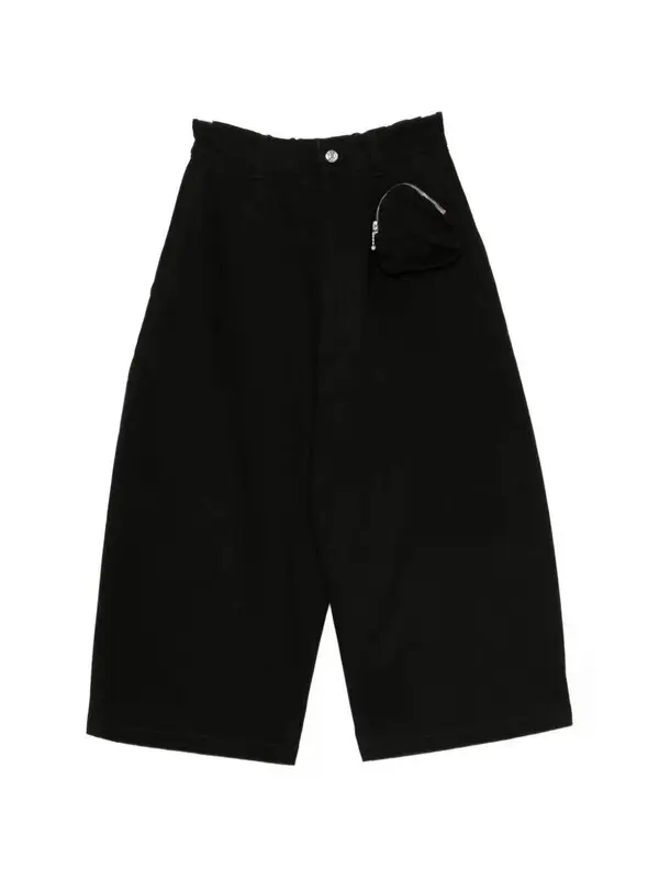 MELITTA BAUMEISTER Zip-pocket Wide-leg Shorts