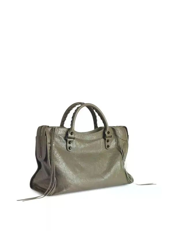 Balenciaga Medium Le City Lambskin Tote Bag