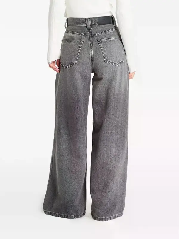 Tommy Hilfiger Faded-wash Wide-leg Jeans
