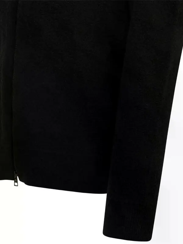 Tagliatore Zip-up Collared Cardigan
