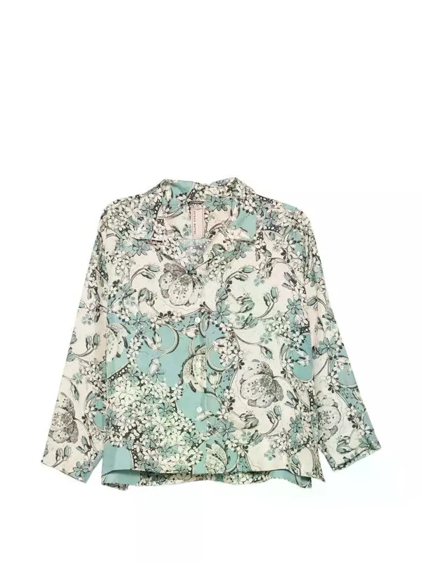 Antonio Marras Floral-print Long-sleeve Shirt