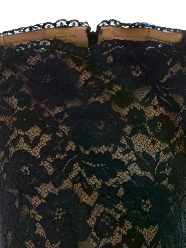 SELF-PORTRAIT Lace Bubble-hem Mini Dress