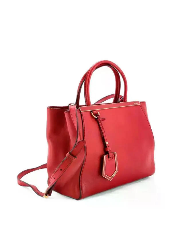 Fendi 2jours Bag Leather Petite Satchel