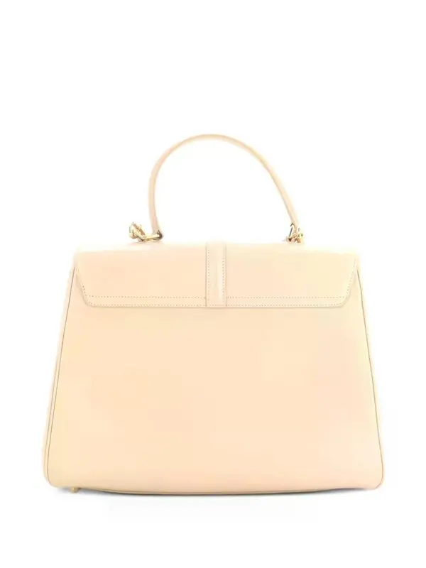 Celine Smooth Calfskin Medium Satchel - Neutrals
