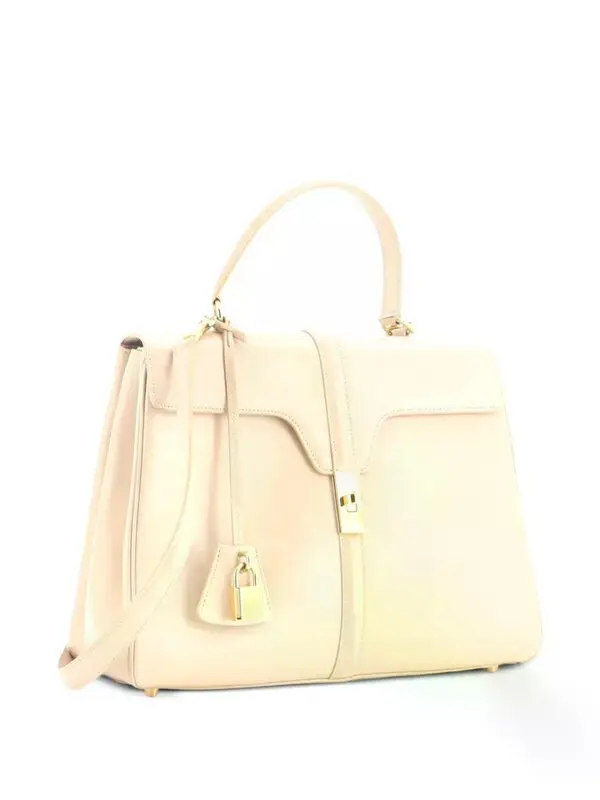 Celine Smooth Calfskin Medium Satchel - Neutrals