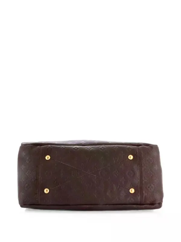 LOUIS VUITTON Artsy Handbag Monogram Empreinte Leather Mm Hobo Bag - Brown