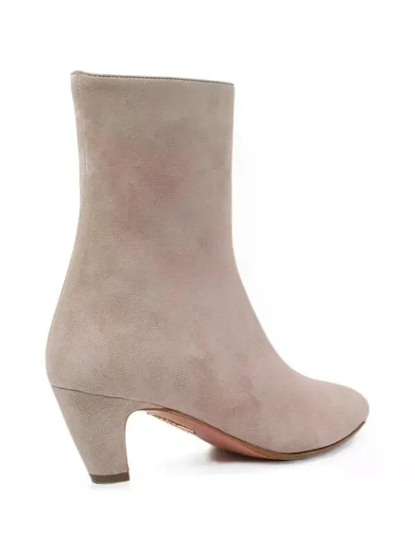 AQUAZZURA Sloan Suede Ankle Boots