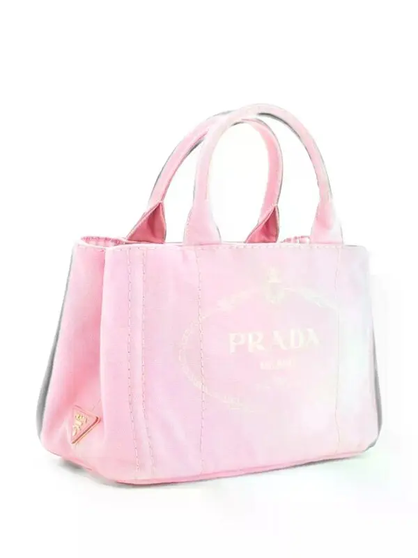 Prada Canapa Canvas Mini Tote Bag
