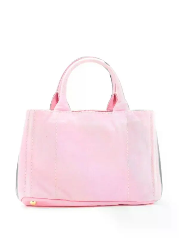 Prada Canapa Canvas Mini Tote Bag