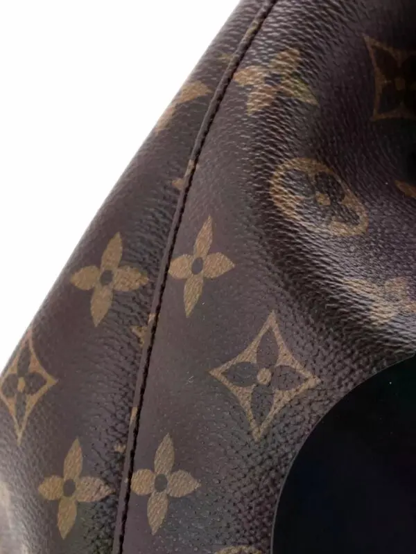 LOUIS VUITTON Montsouris Nm Monogram Canvas With Leather Pm Backpack