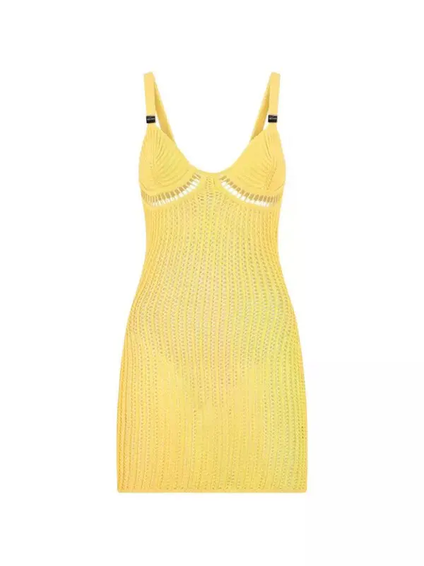 Attico Mini Dress - Yellow