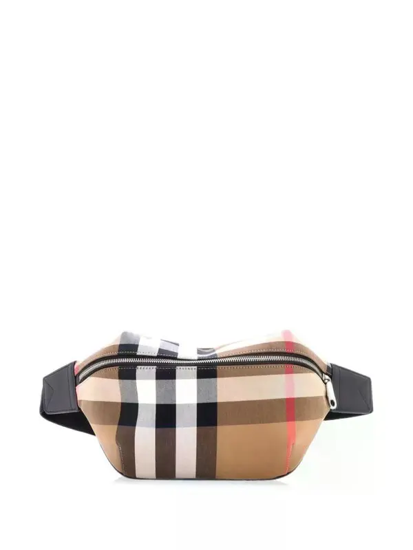 Burberry Sonny House Check Canvas Belt Bag