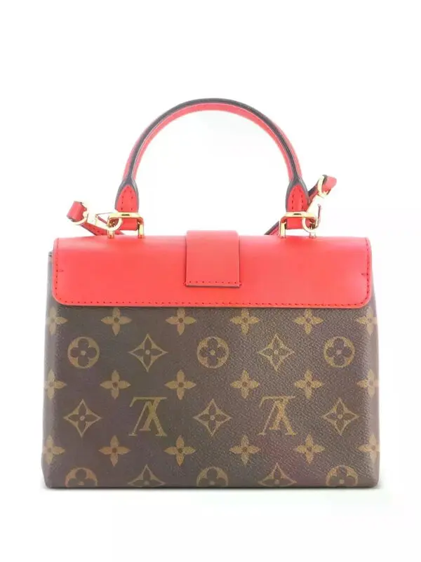 LOUIS VUITTON Monogram Canvas Bb Satchel - Red