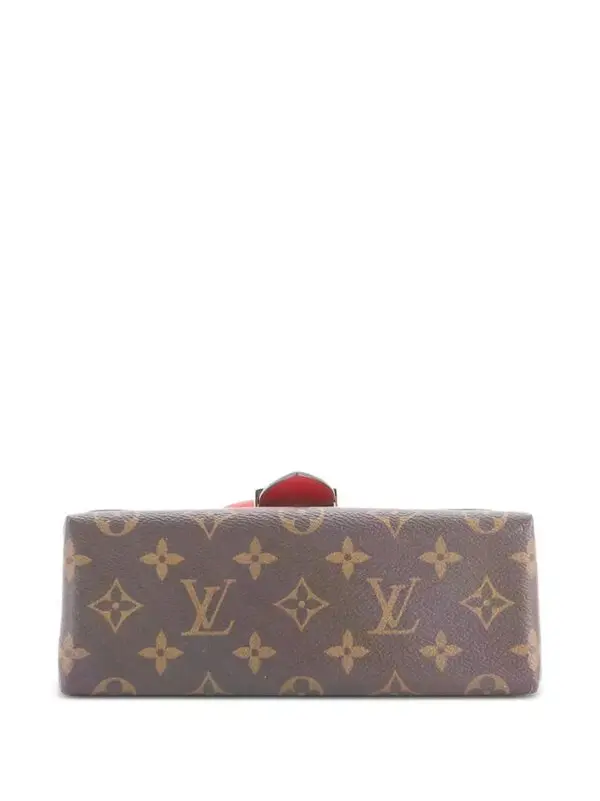 LOUIS VUITTON Monogram Canvas Bb Satchel - Red
