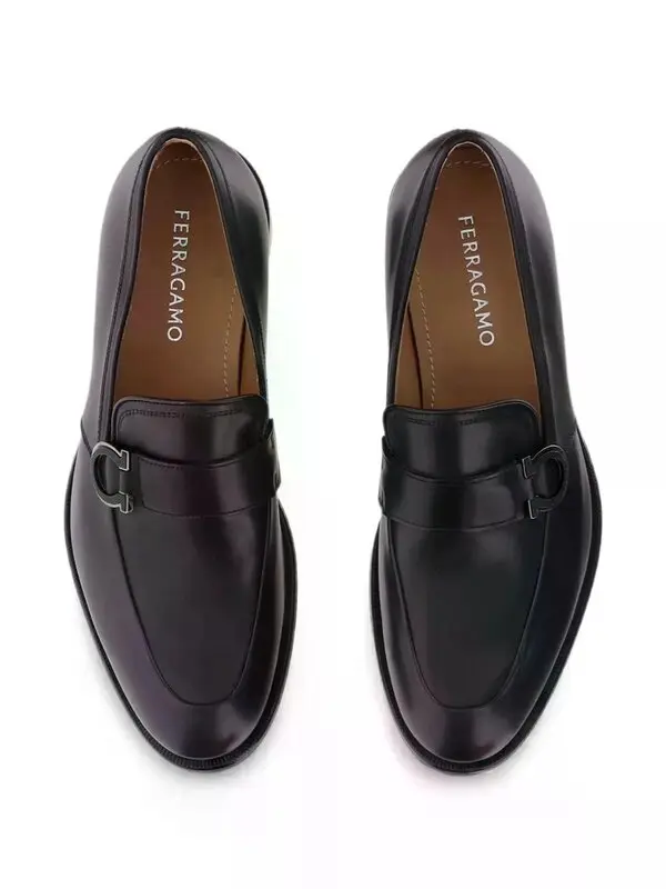 FERRAGAMO Leather Loafers