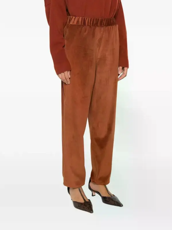 Dusan Corduroy-effect Elasticated-waist Trousers