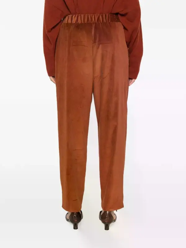 Dusan Corduroy-effect Elasticated-waist Trousers