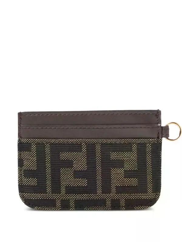 Fendi Ff-jacquard Card Case