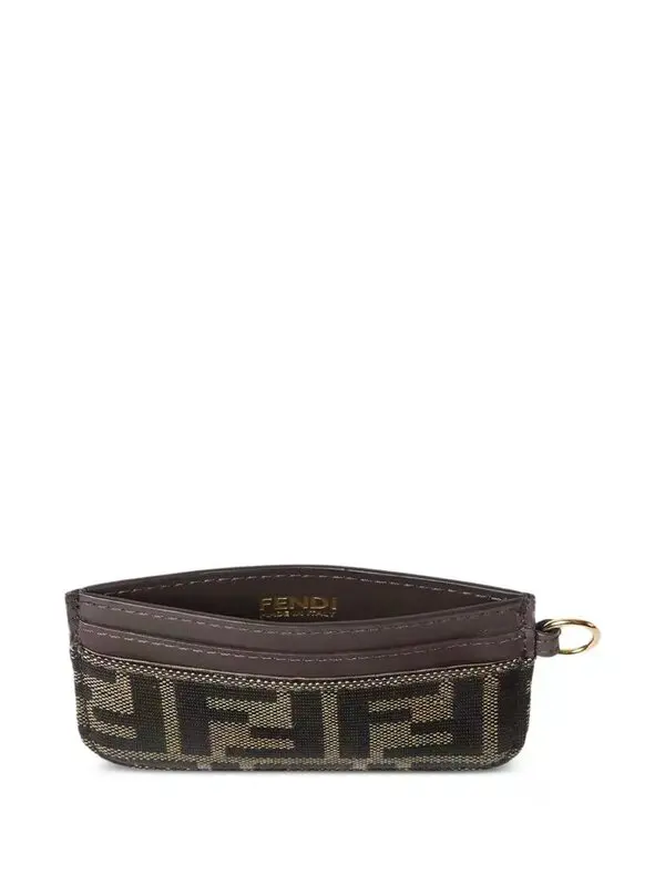 Fendi Ff-jacquard Card Case