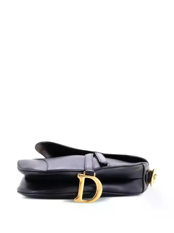 Dior Saddle Handbag - Black