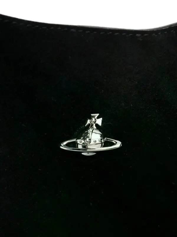 VIVIENNE WESTWOOD Orb-plaque Leather Bucket Bag
