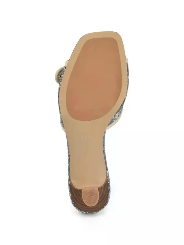 Guess Dista Mid-heel Open-toe Buckle Sandals