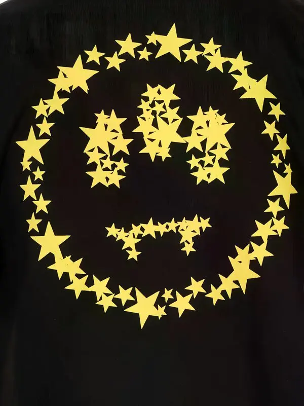 BARROW Logo-print Star-motif T-shirt