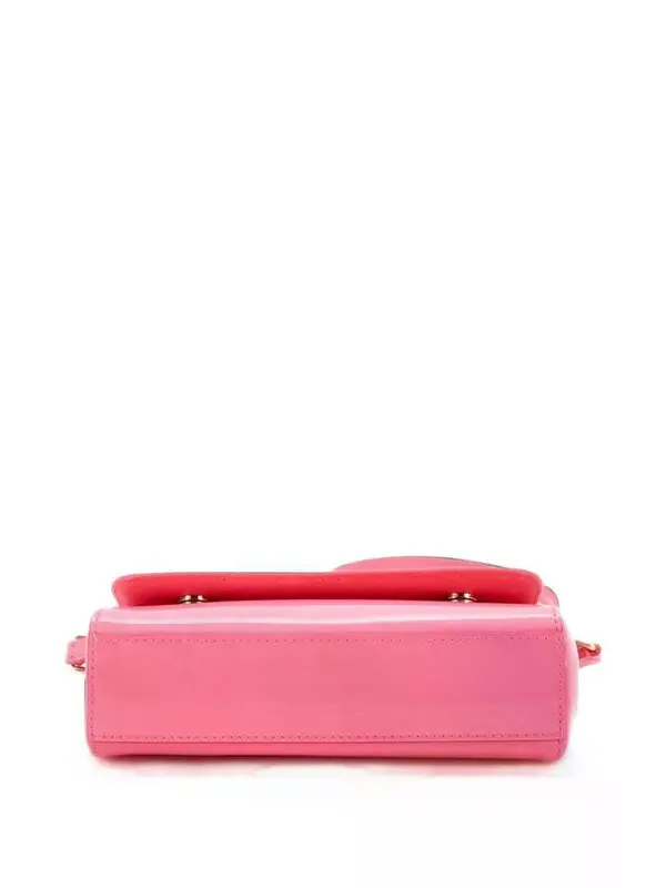 Dolce & Gabbana East West Miss Sicily Patent Small Satchel - Pink