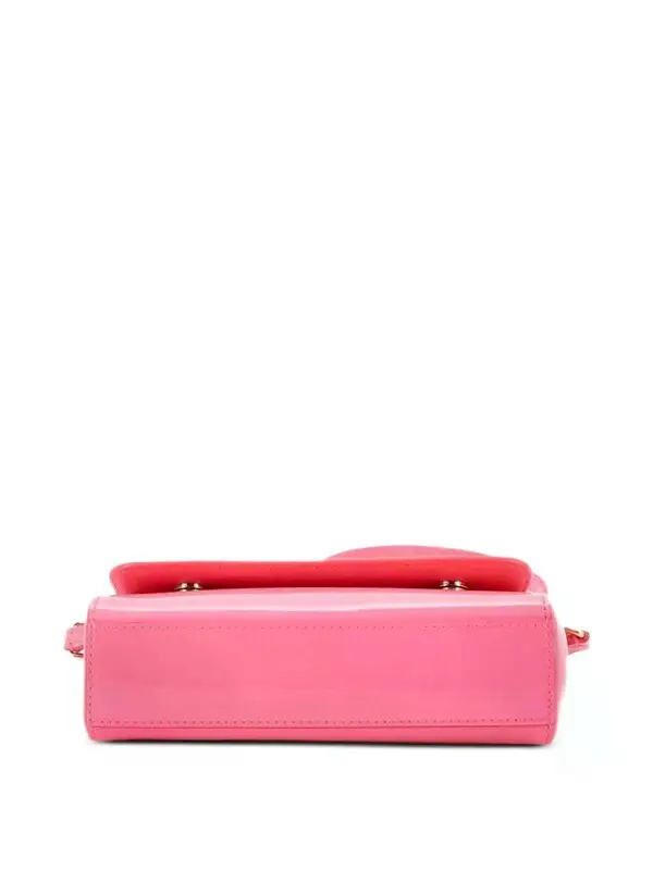 Dolce & Gabbana East West Miss Sicily Patent Small Satchel - Pink