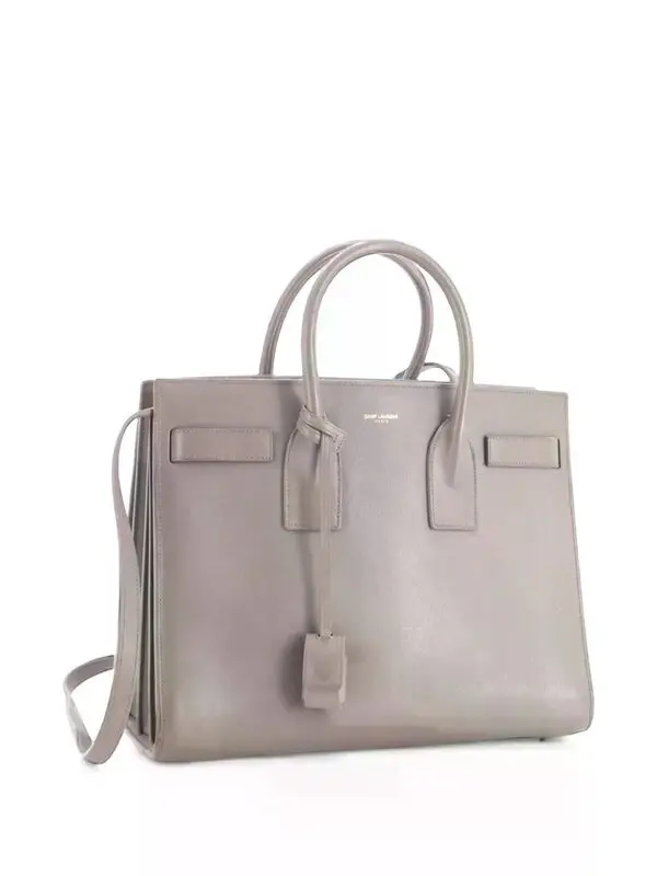 Saint Laurent Sac De Jour Leather Satchel