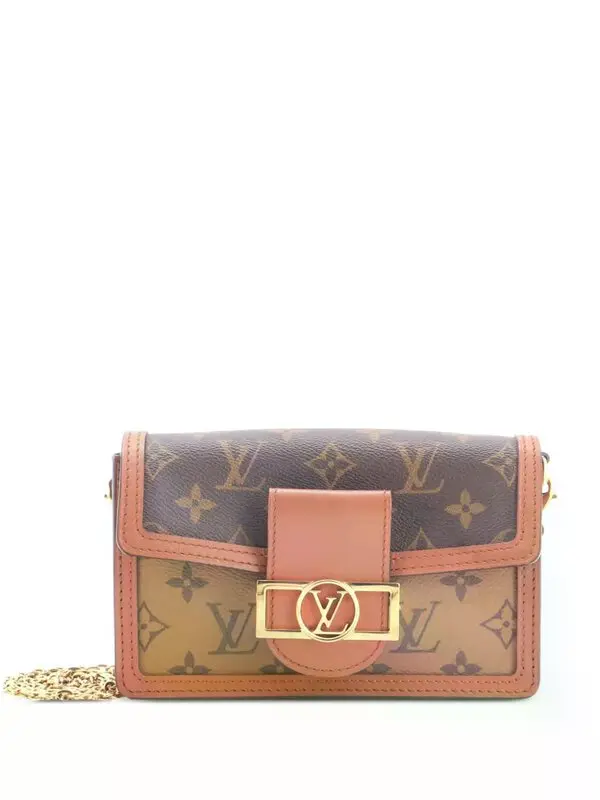 LOUIS VUITTON Dauphine Clutch - Brown