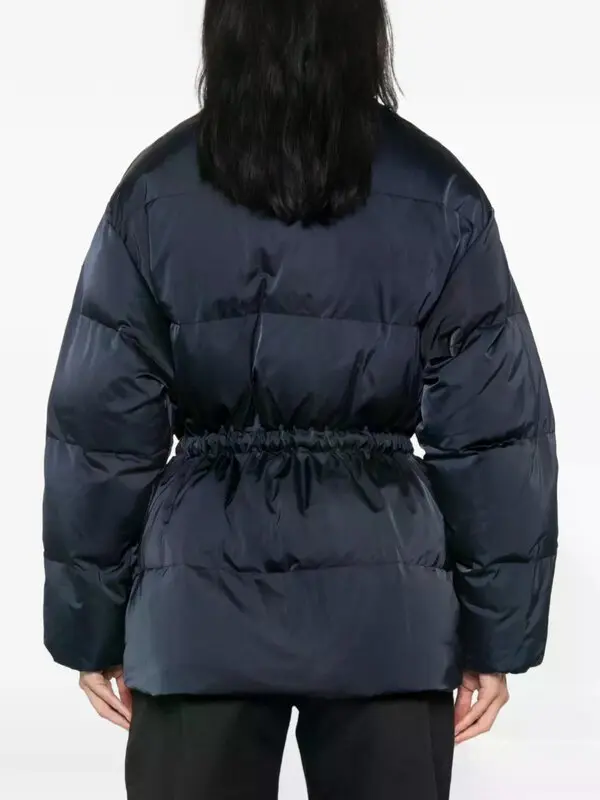 Elisabetta Franchi Quilted Drawstring Coat